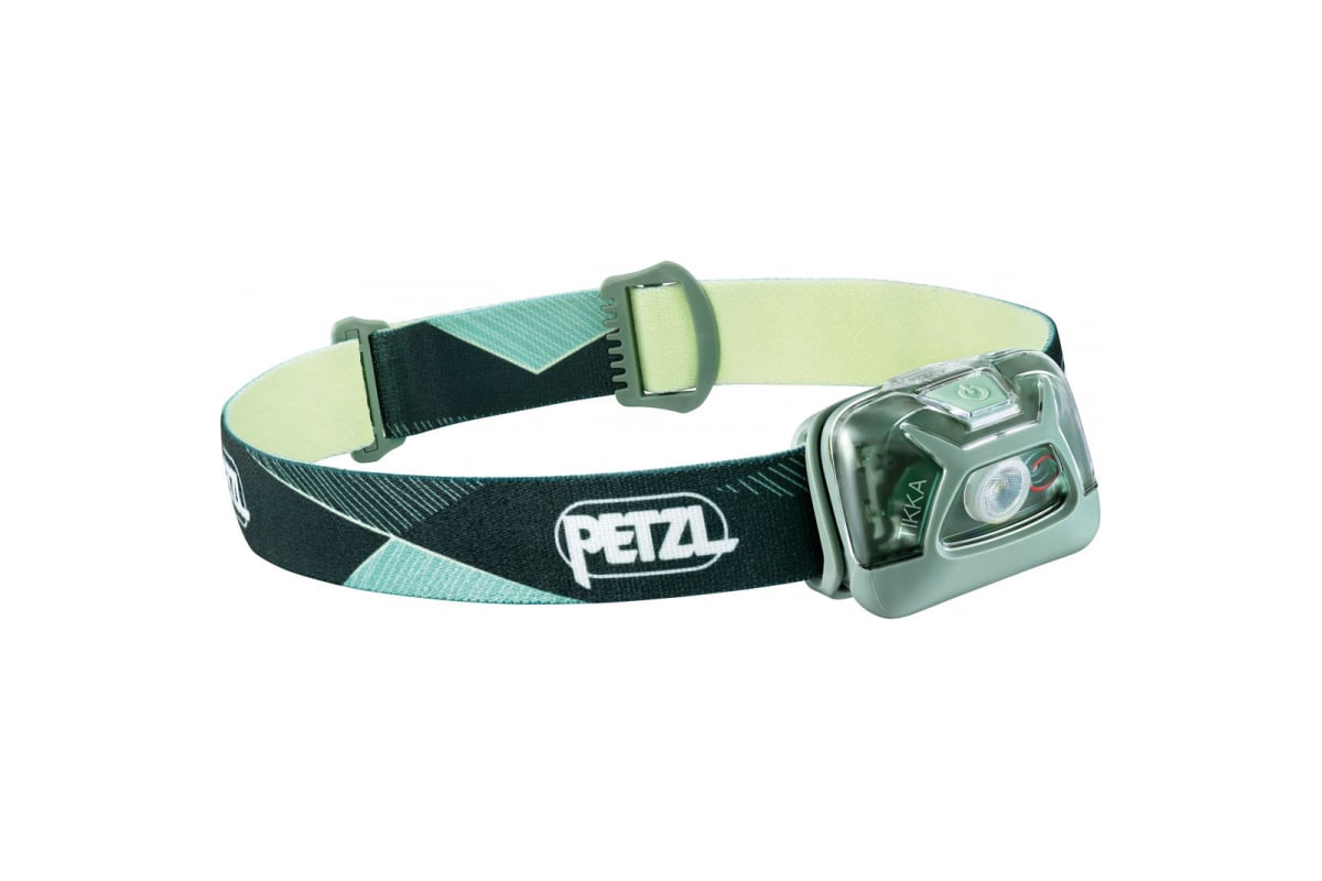 Фонарь Petzl светодиодный налобный Tikka зеленый, 300 лм E093FA02 ...