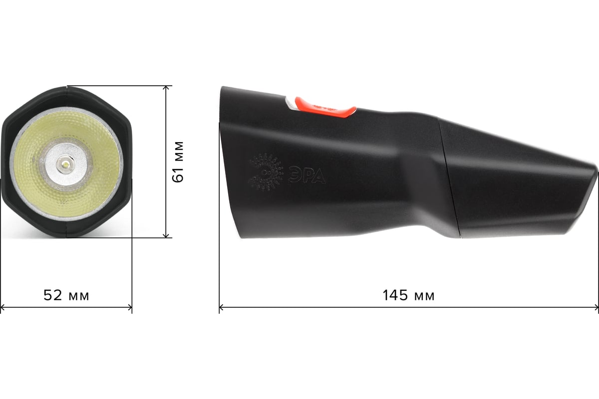 Универсальный фонарь ЭРА MA-501 АЛЛИГАТОР SMD, 350мАч, прямая зарядка ...