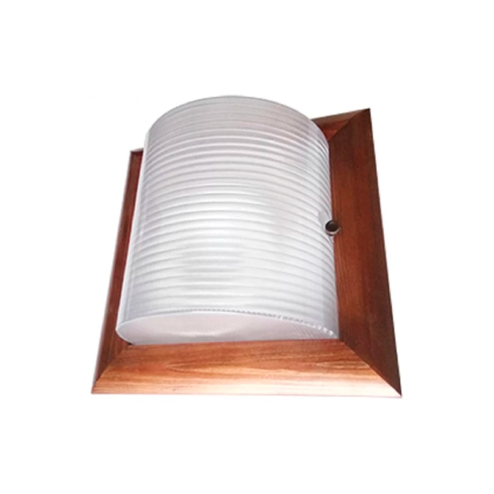 Накладной светильник Ecola Gx53 led нбб-04-60-022 квадрат, ip65, дерево ...