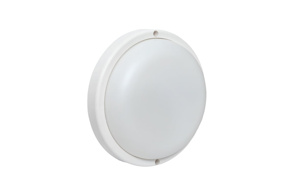 Светильник светодиодный EKF ЖКХ круг ДПО-1400 с микроволновым датчиком движения 18Вт 4000K IP65 ...