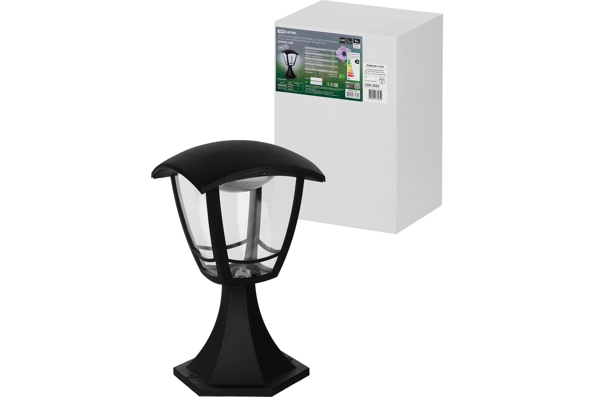 Светильник садово-парковый TDM LED "СИТИ" ДТУ 07-08-001 У1 8 Вт 230 В ...