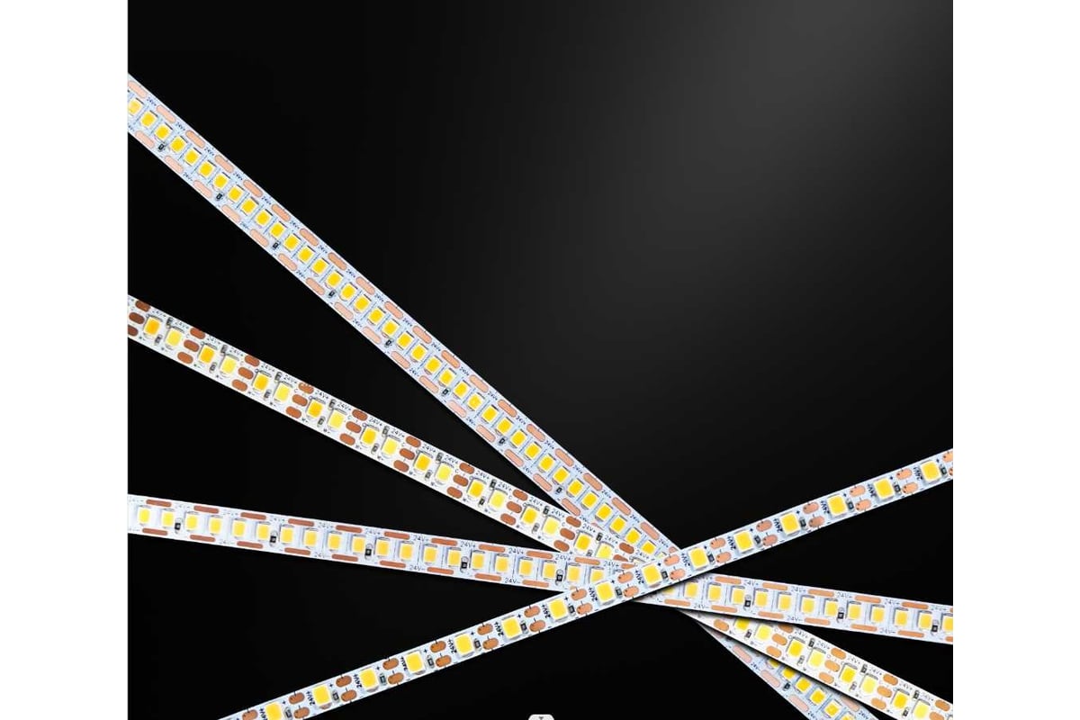 Светодиодная лента IPRO 3000К 10Вт/м CRI90 120SMD 24В 5000x8х1,5мм ...