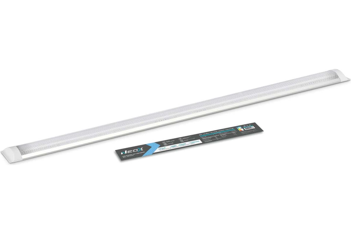 Светильник светодиодный Neox ДПО-108 ОПАЛ 48Вт 6500К 1200мм IP40 4690612055367 - выгодная цена ...