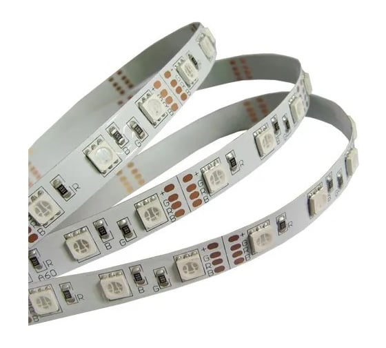Светодиодная лента Eleganz LUX 24V 5050 60 LED 14,4W/M RGB EL-24V-14RGB ...