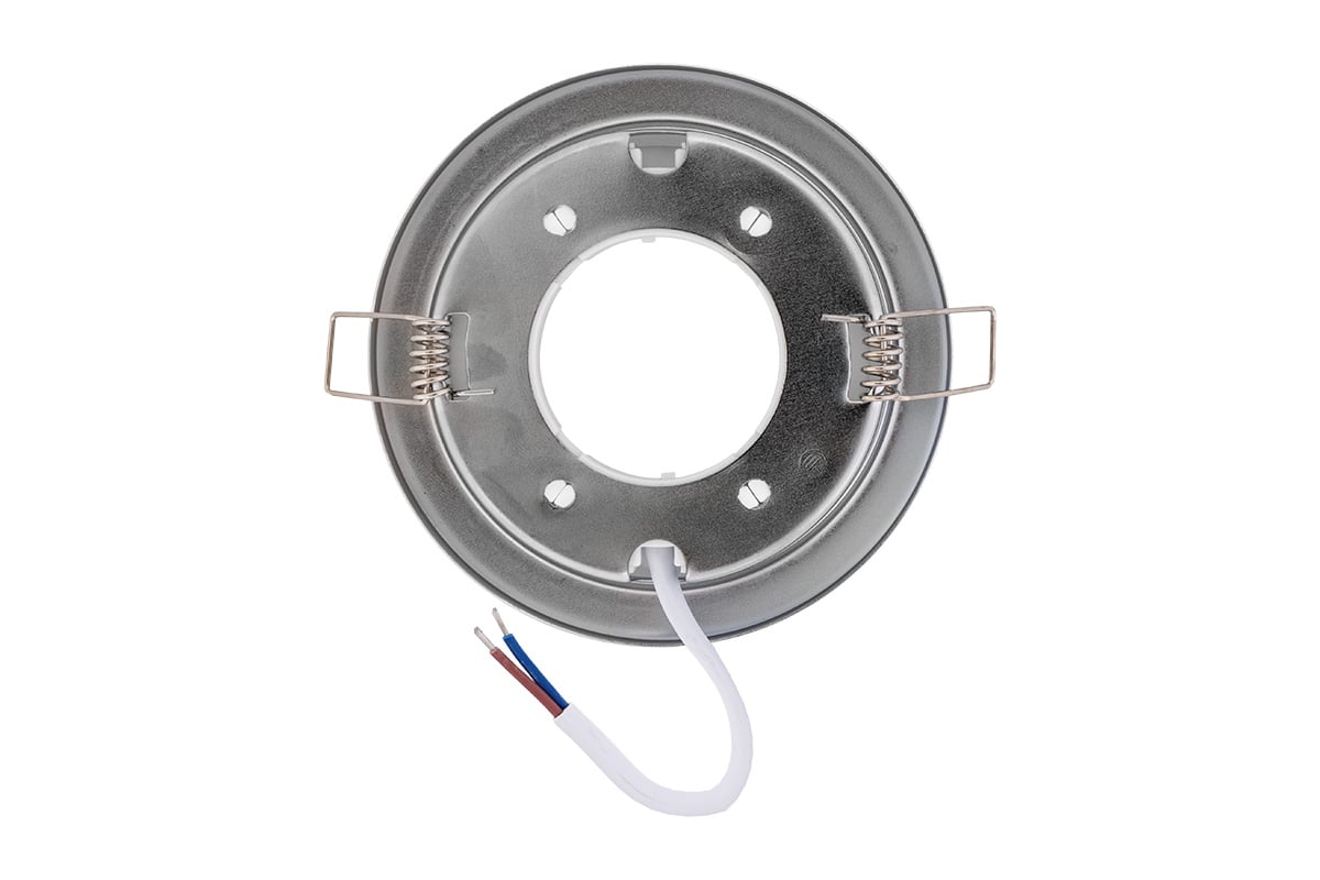 Металлический светильник REXANT для лампы GX53 цвет глянцевый хром 608-002 - выгодная цена ...