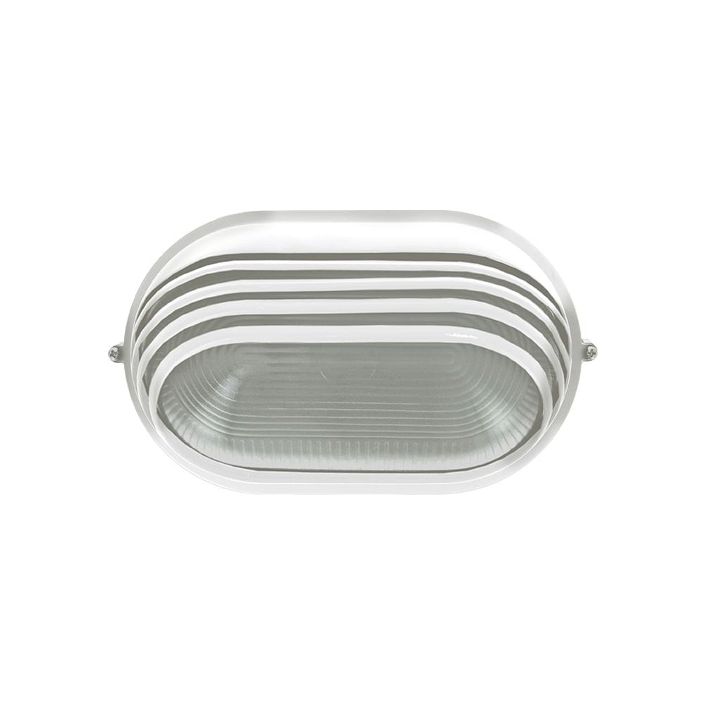 Светильник EKF BLS-1207, белый/овал, ресничка, 100Вт, IP54, Basic BLS-1207-100-w - выгодная цена ...