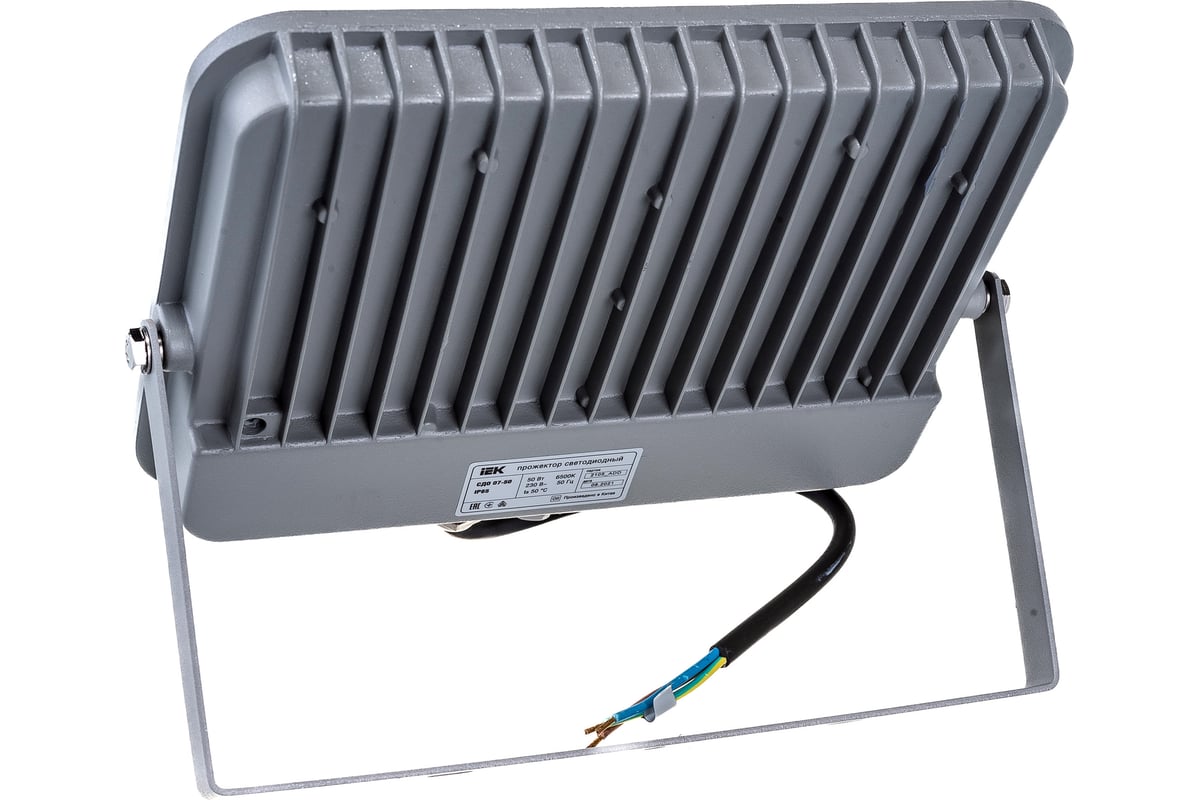 Светодиодный прожектор IEK СДО 07-50, IP65 LPDO701-50-K03 - выгодная цена, отзывы ...