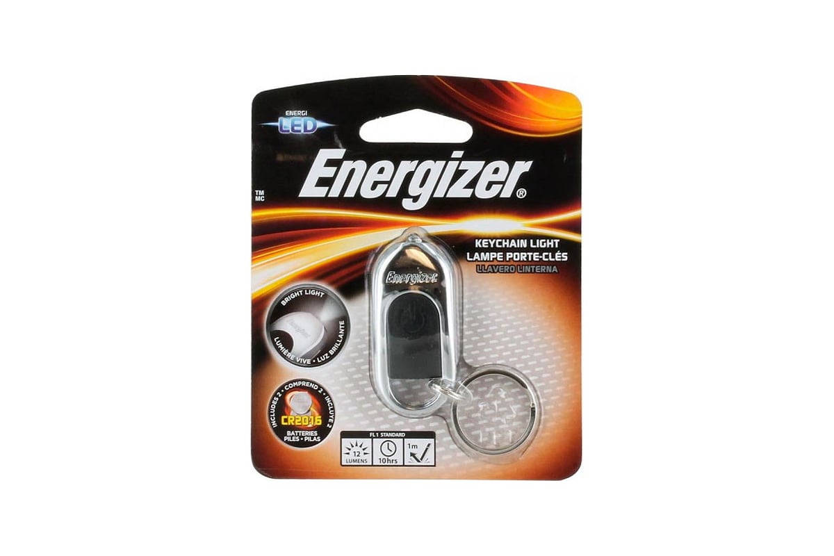 Фонарь Energizer Hi-Tech Key Ring + 2хCR2016 Е300695400 - выгодная цена ...