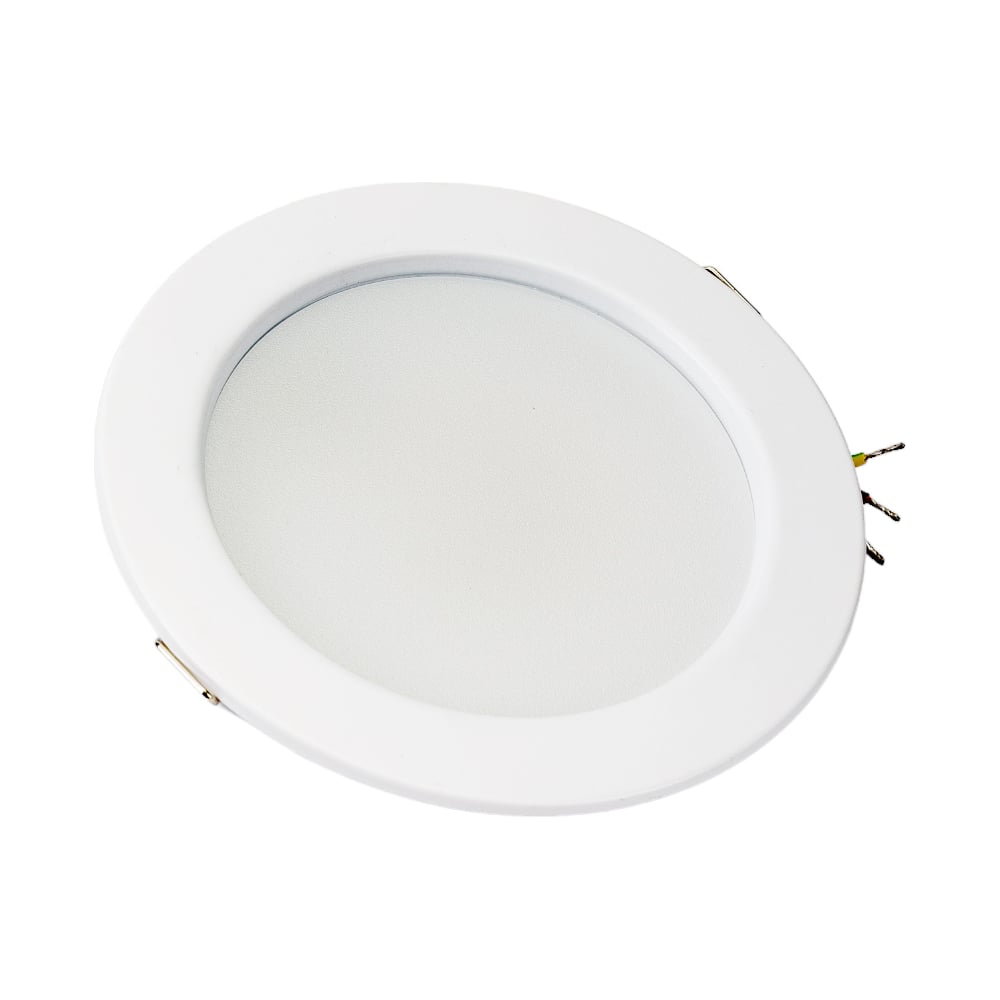 Светильник IEK ДВО 1612, LED, белый, круг, 9Вт, 4000К, IP20 LDVO0-1612 ...