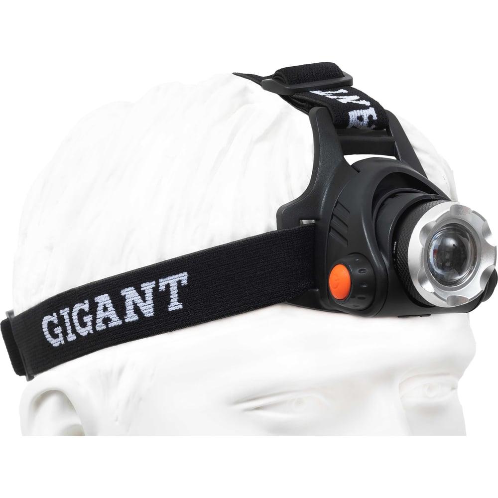 Налобный фонарь Gigant с регулируемым фокусом HL-10 - выгодная цена, отзывы, характеристики ...