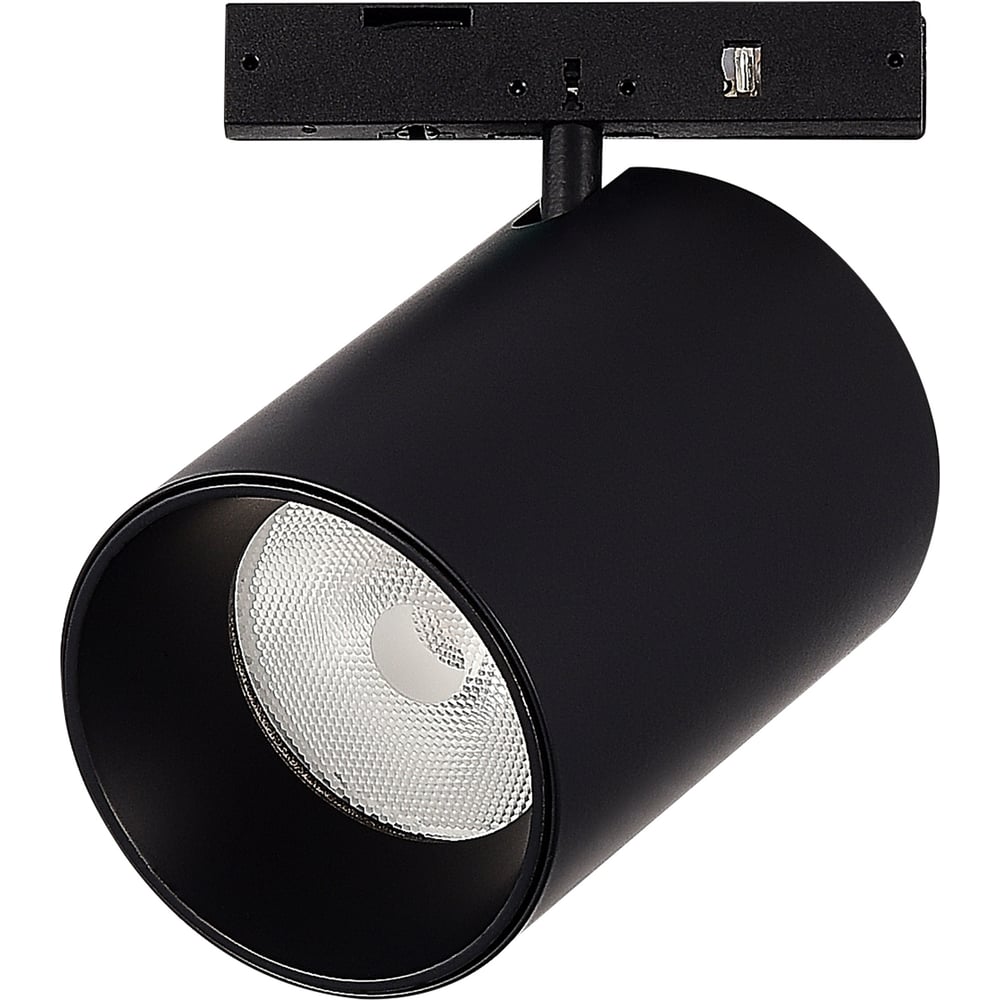 Магнитный трековый светильник ST LUCE черный, LED 1*9W, 3000K, 500Lm ...