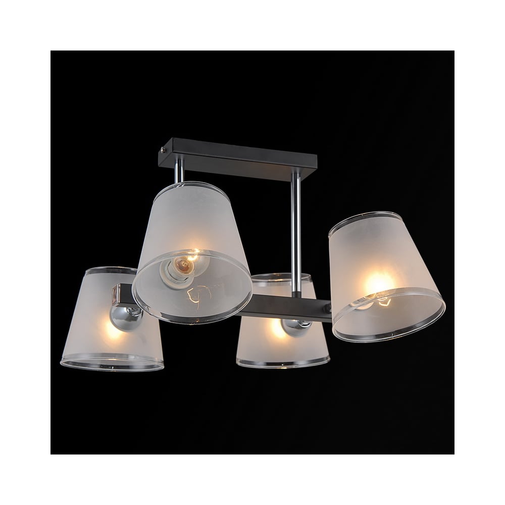 Потолочная люстра ILLUMICO IL9631-4CSQ-79 BK - выгодная цена, отзывы ...