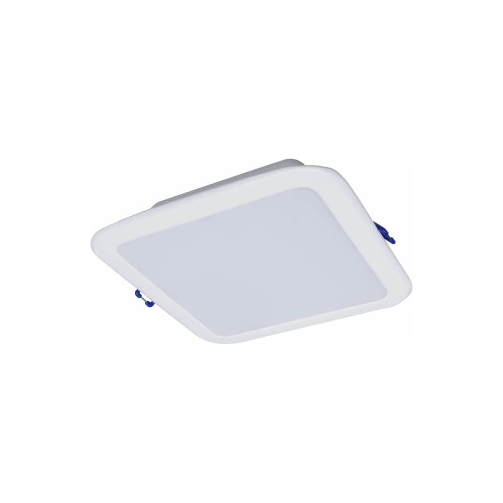 Встраиваемый светодиодный светильник PHILIPS квадратный, теплый белый ...