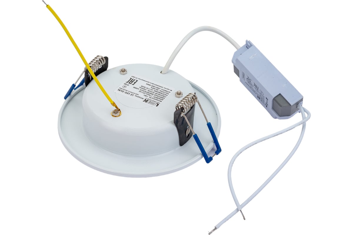 Точечный светодиодный светильник LEEK LE DLRL WH 12W D114 6K (50 ...