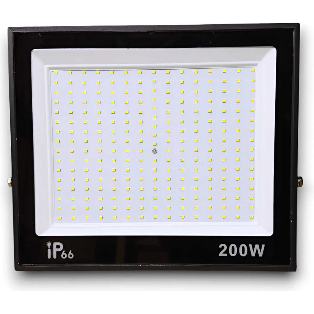 Прожектор KRASO 200W черный 6500К 20000Лм (275х235х25мм) 200Вт PZL-200 ...