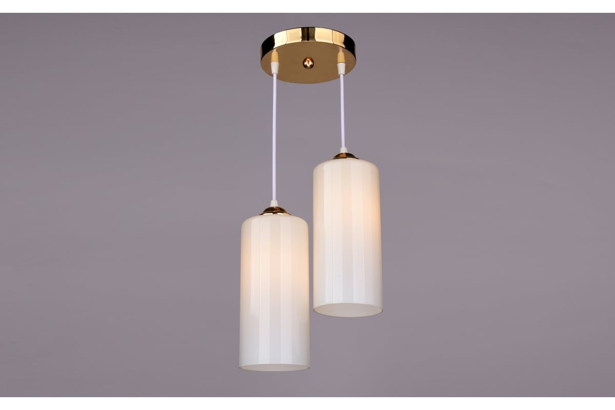 Подвесной светильник РОССВЕТ 2х60ВтхE27 РС16990 FGD/2P - выгодная цена ...