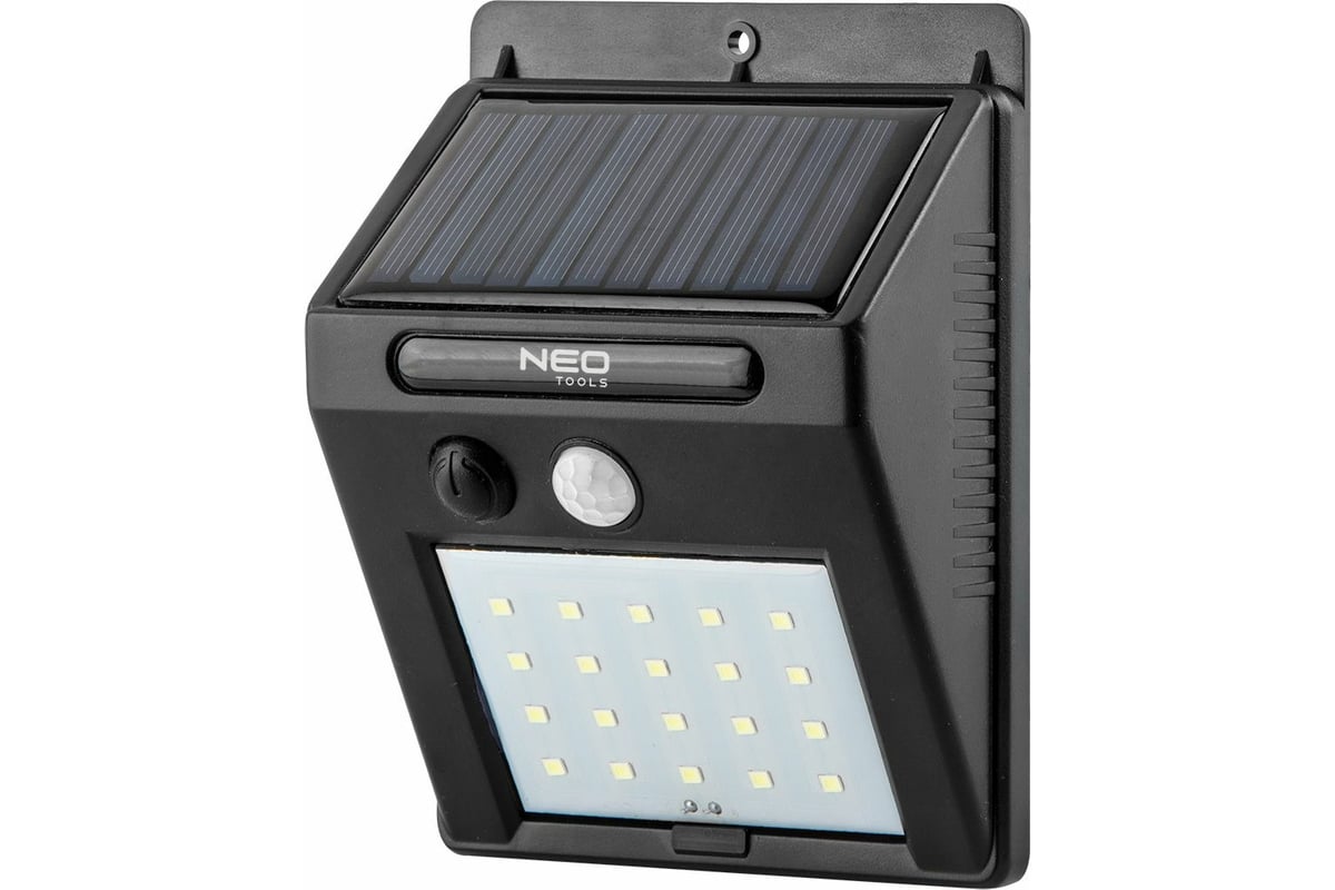 Настенный светильник на солнечных батарейках NEO Tools LED SDM 99-055 ...