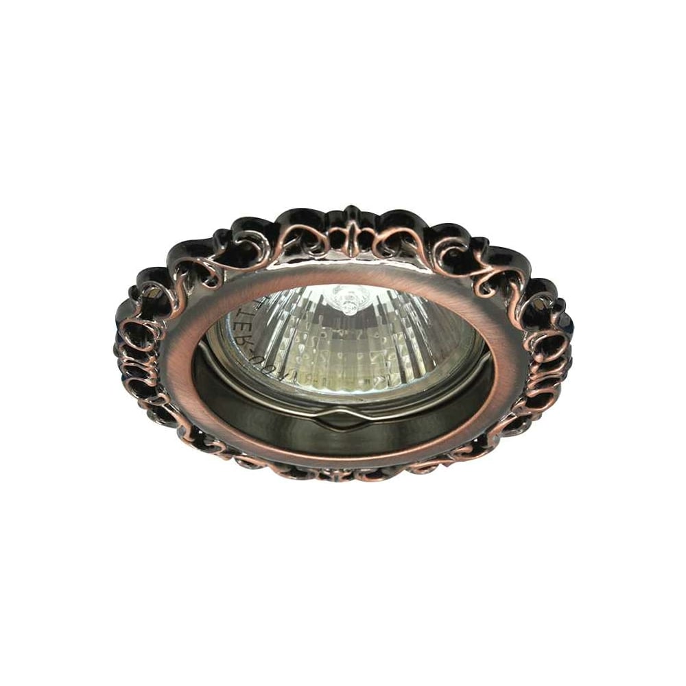 Встраиваемый светильник De Fran MR16, красное античное золото (SD-118 RAB), FT 1118 RAB ...