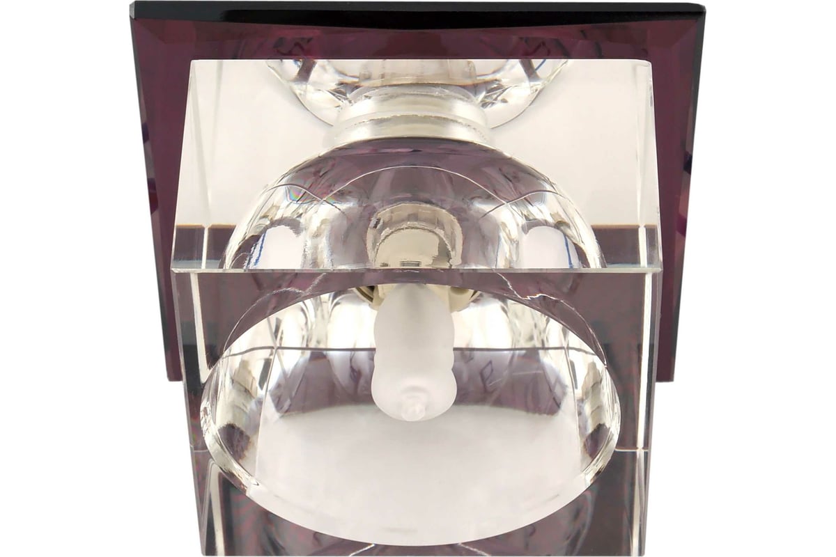 Встраиваемый светильник De Fran G9 серебро+сиреневый, FT 9256 PU ...