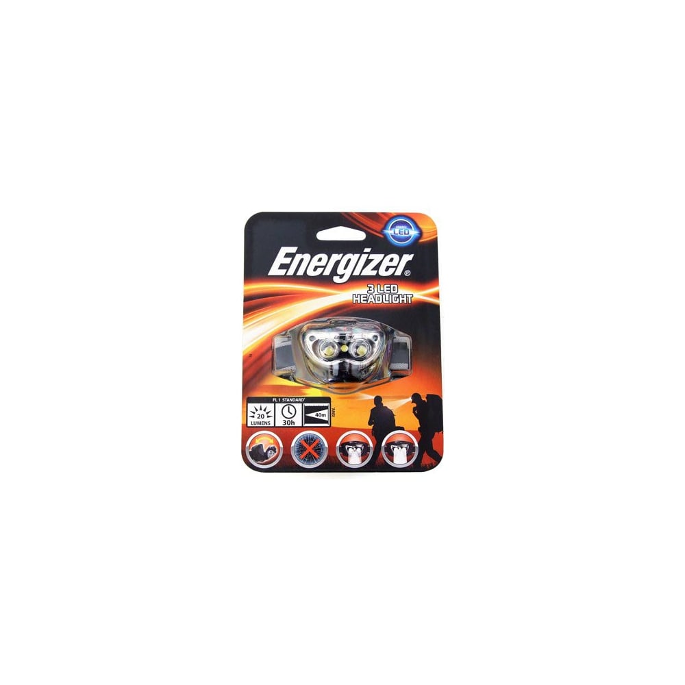 Налобный фонарь Energizer 3 LED Headlight 3AAA 633656, 10257 - выгодная ...
