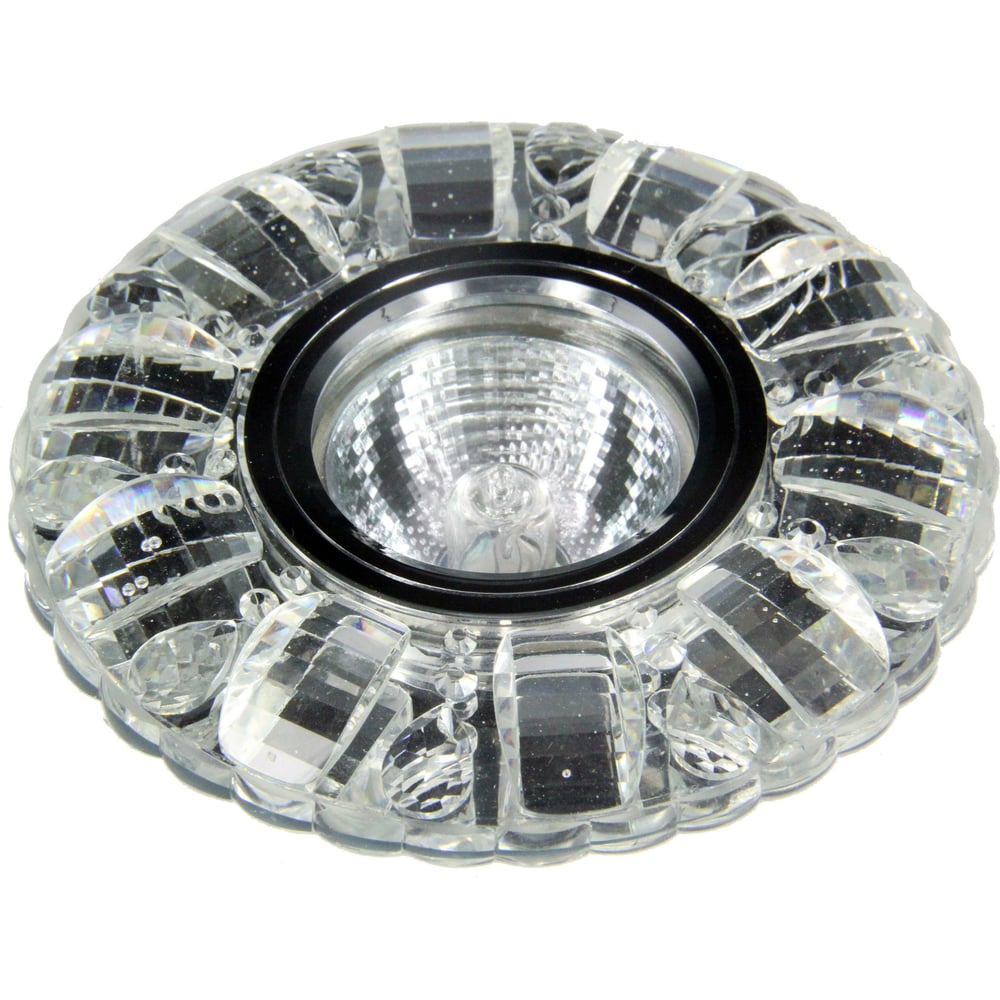 Встраиваемый светильник De Fran SMD/MR16 4000К хром+ прозрачный (SMD ...