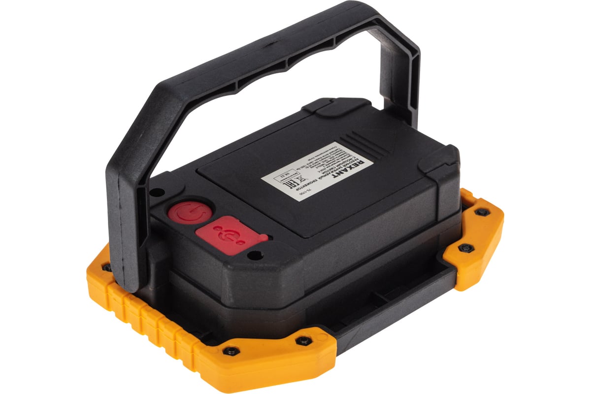 Прожекторный фонарь REXANT NEW AGE, трехрежимный, в противоударном корпусе, с функцией Powerbank ...