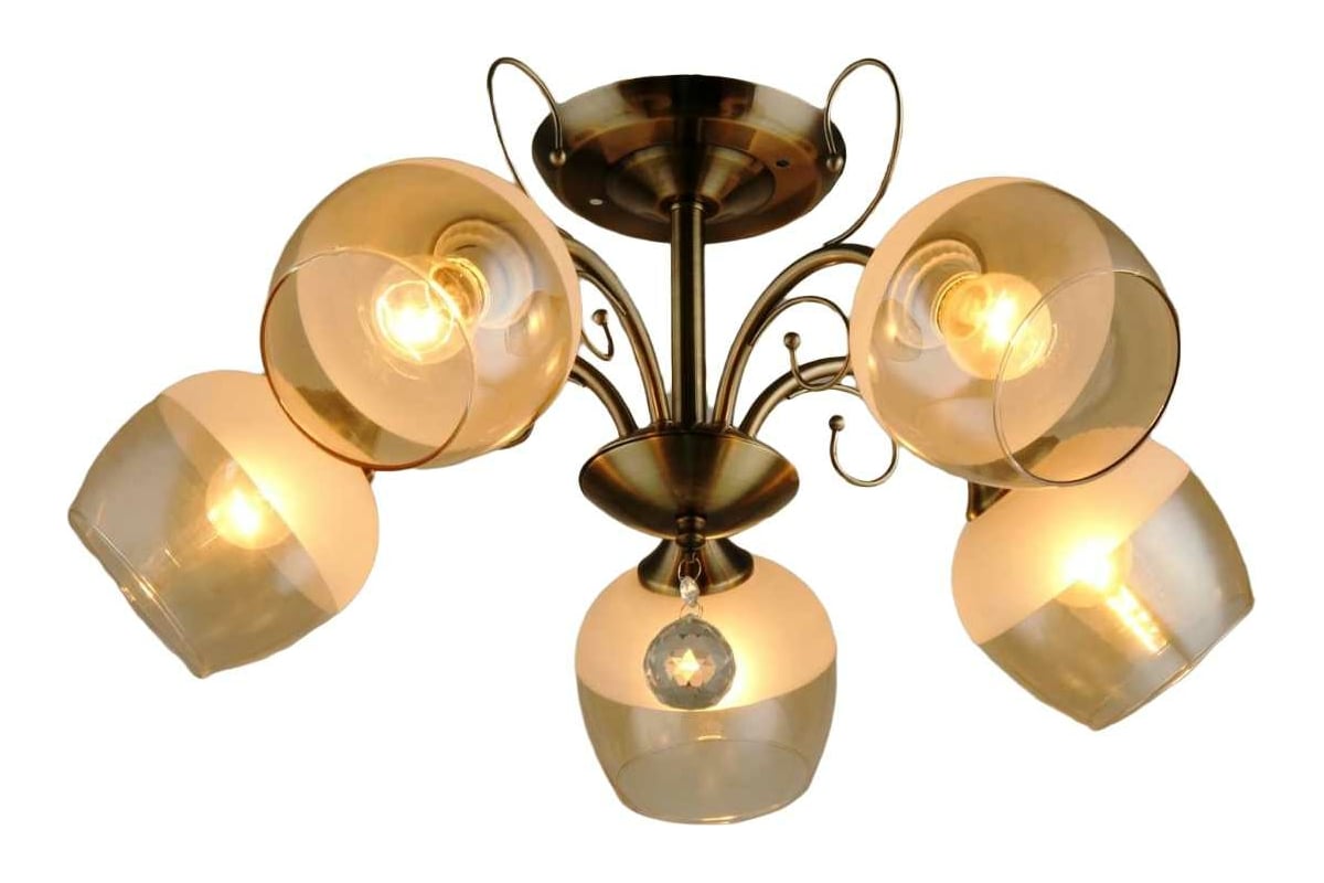 Потолочная люстра Мелодия Света P8426-5 AB 000023590 - выгодная цена ...