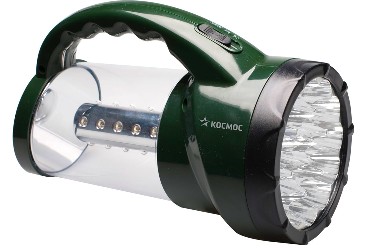 Аккумуляторный фонарь-светильник КОСМОС 2008L-LED, 24LED+19LED, 4V2AH ...