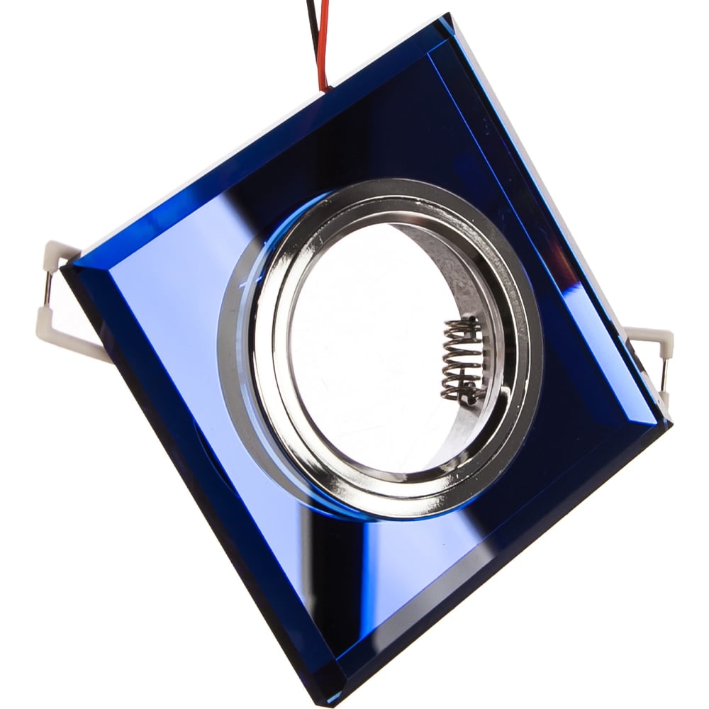 Светильник Gauss Backlight квадрат Синий/Хром, Gu5.3, LED 4100K SQ ...