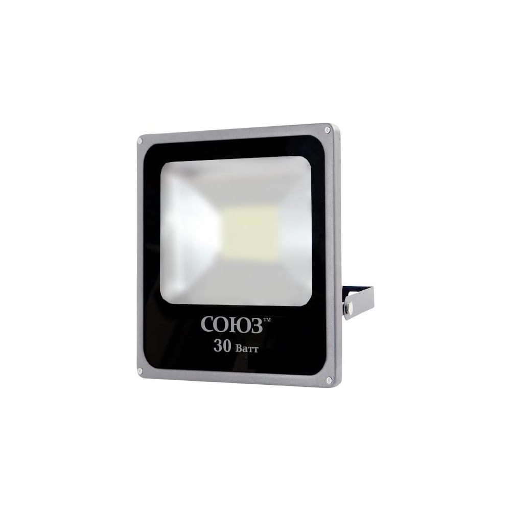 Плоский прожектор Союз SFLSLED-COB-30-865-GR-IP65 411906 - выгодная цена, отзывы, характеристики ...