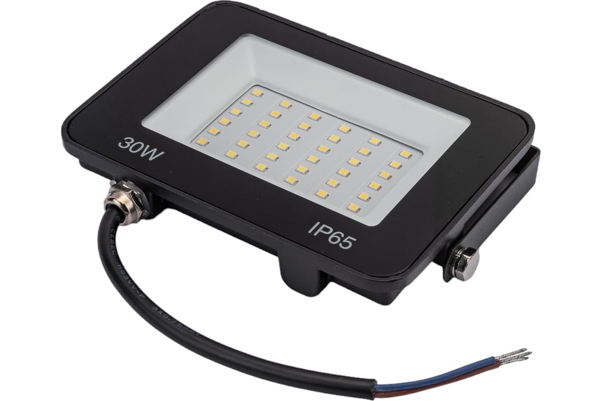 Светодиодный прожектор BELLIGHT BL-LFL-2-30-12/24/36 slim/СДО, 6500К ...