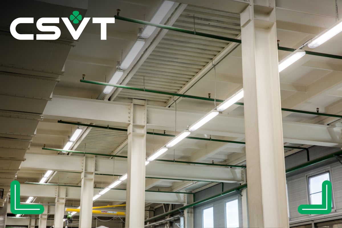 Корпус светильника CSVT ЛПП-АЙСБЕРГ 2хLED T8 1270х152х100 transparent ...