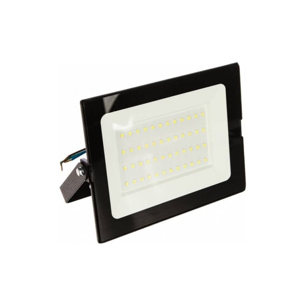 Прожектор Ultraflash LFL-005 C02 черный (LED SMD 50 Вт, 230В, 6500К) Ergolux 14411 - выгодная ...