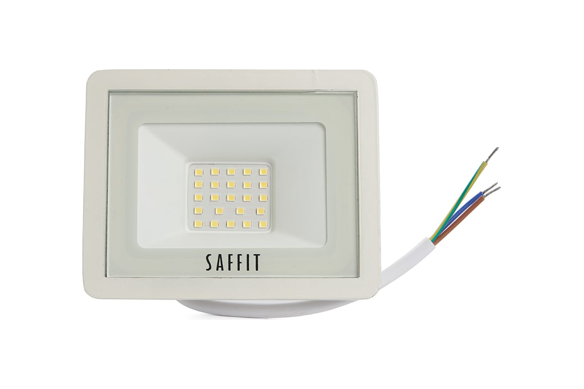 Светодиодный прожектор SAFFIT SFL90-30 2835SMD, 30W 6400K AC220V/50Hz ...