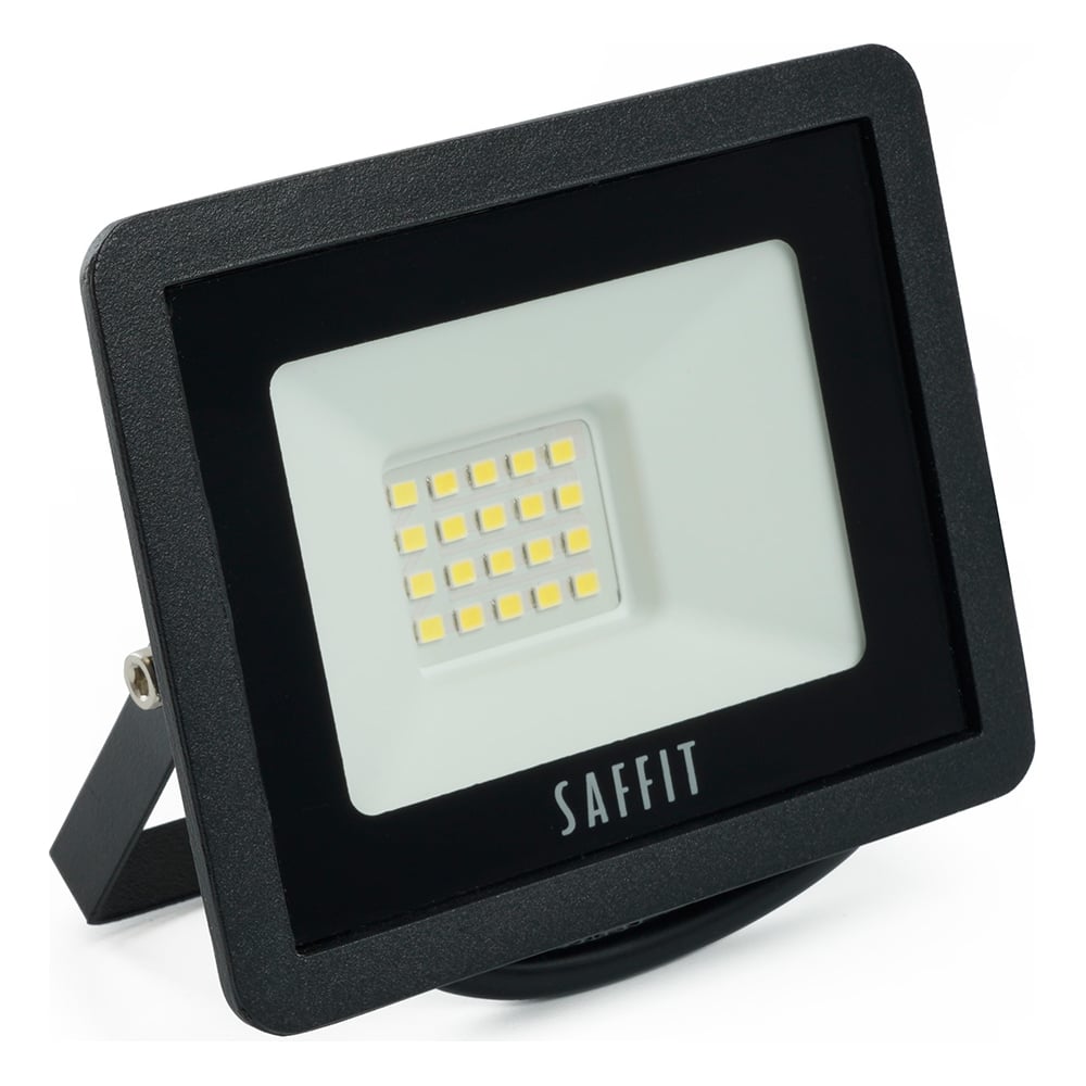 Светодиодный прожектор SAFFIT SFL90-20 2835SMD, 20W 4000K AC220V/50Hz ...