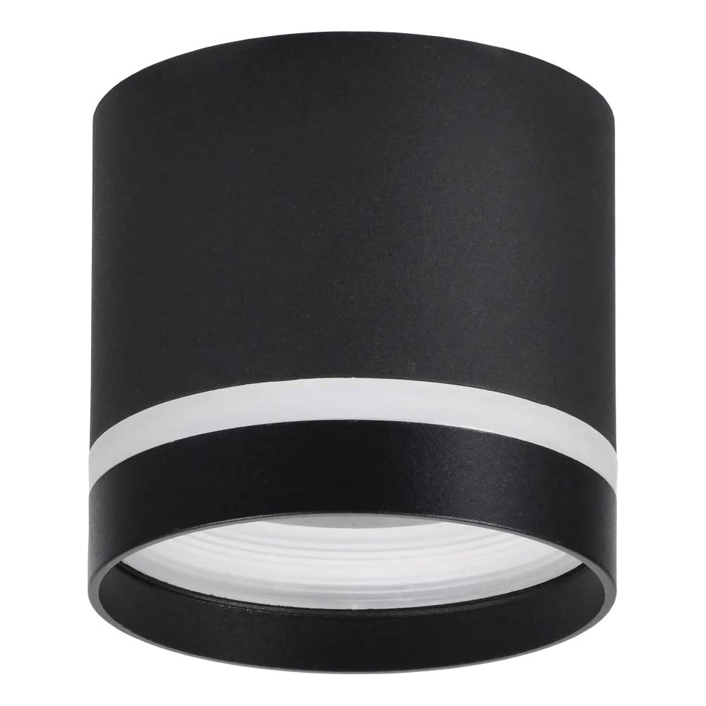 Накладной потолочный светильник IEK Lighting 4016 под лампу gx53 черный ...