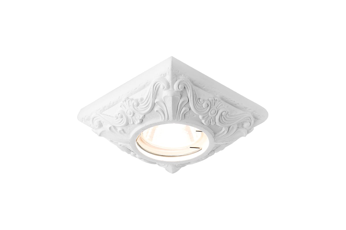 Точечный светодиодный светильник Ambrella Light белый гипс MR16 D2960 W ...