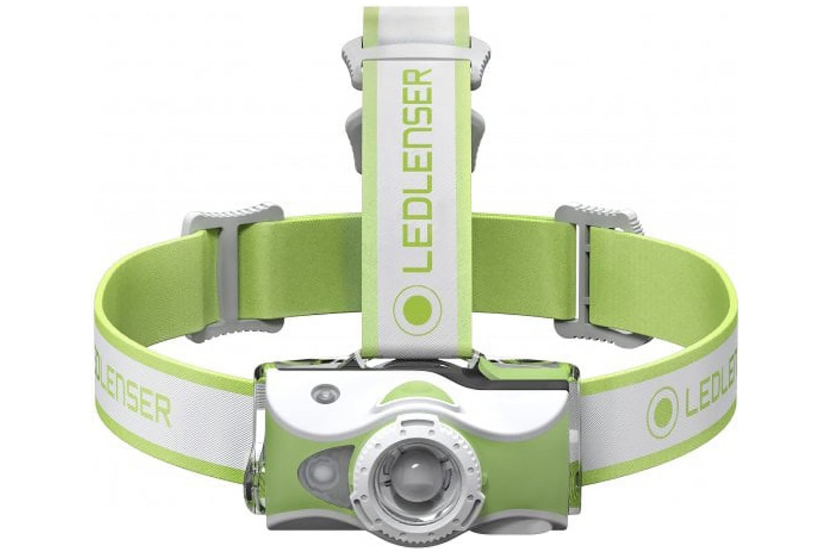 Светодиодный налобный фонарь LED Lenser MH7 зеленый, 600 лм, 500991 ...