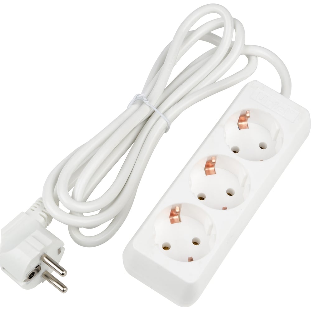 Удлинитель Uniel S-GCU3-2 WHITE UL-00010000 - выгодная цена, отзывы ...