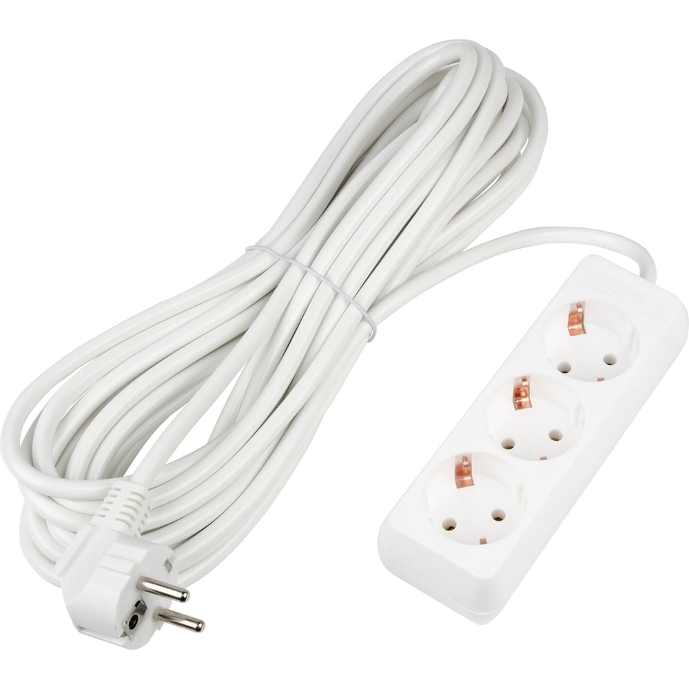 Удлинитель Uniel S-GCU3-10 WHITE UL-00010004 - выгодная цена, отзывы ...