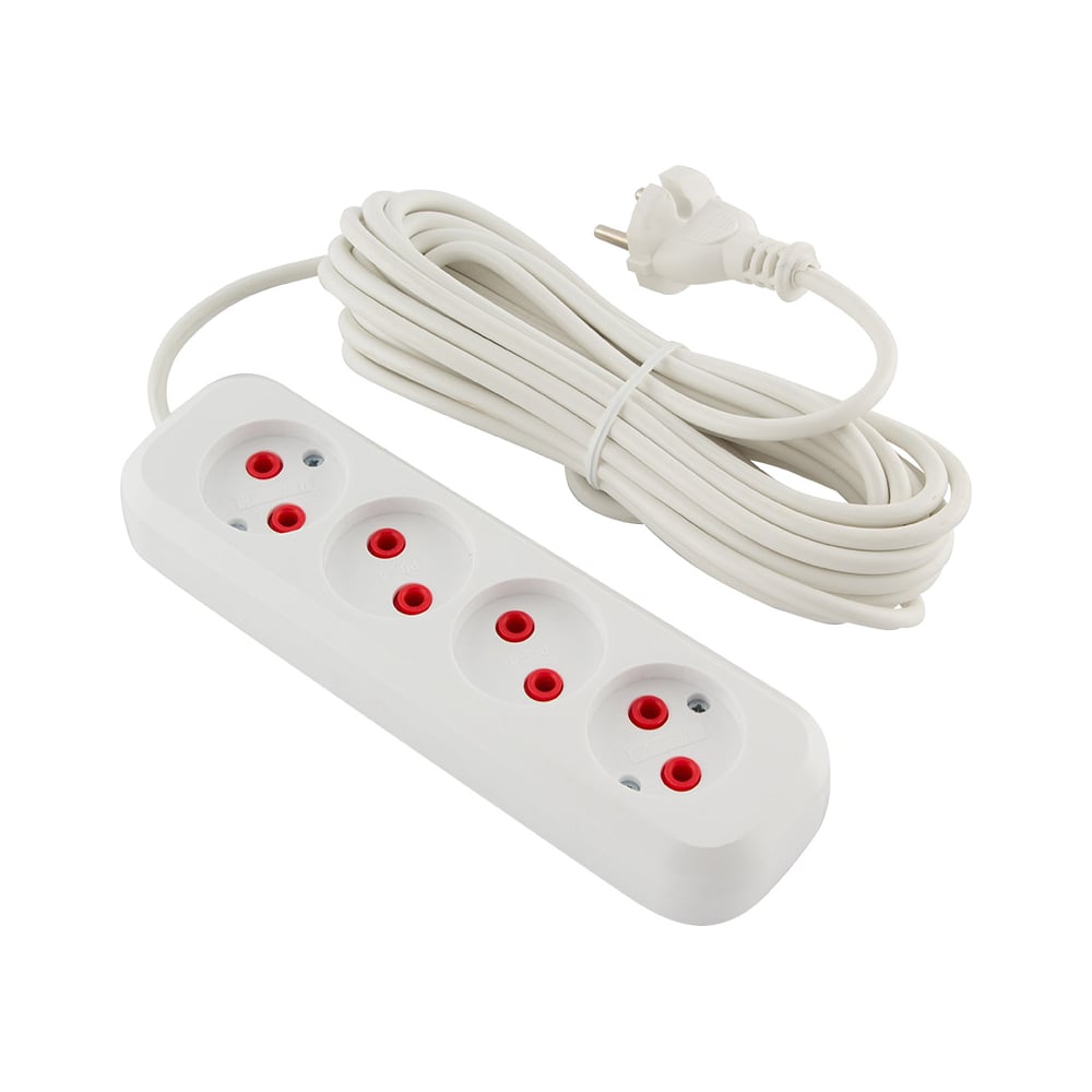 Удлинитель Engy Премиум 7м/4роз. ПВС 2х075 186642 - выгодная цена ...