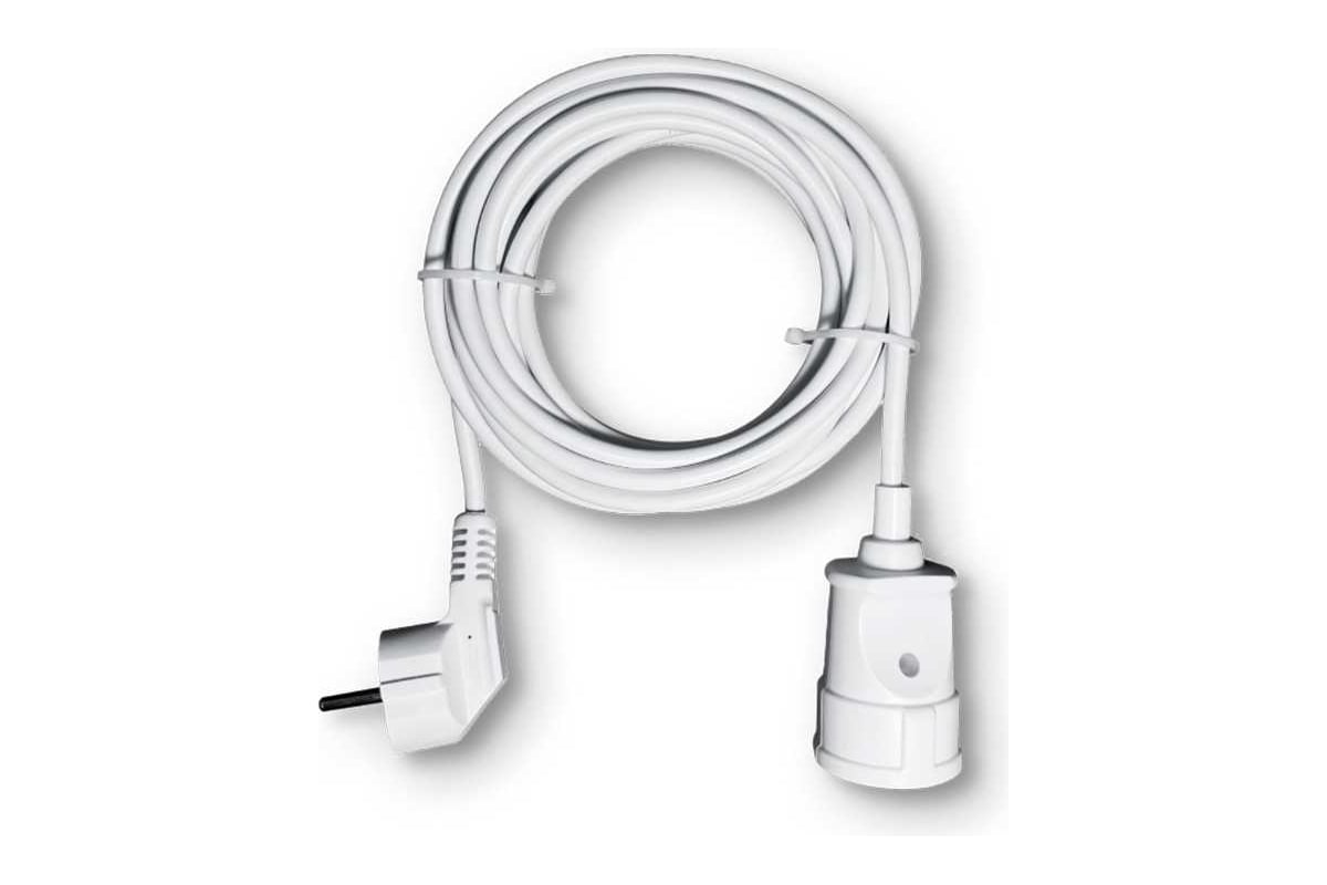 Удлинитель-шнур PROGIX 2 метра ПВС 3x1.5 белый PG125 - выгодная цена ...