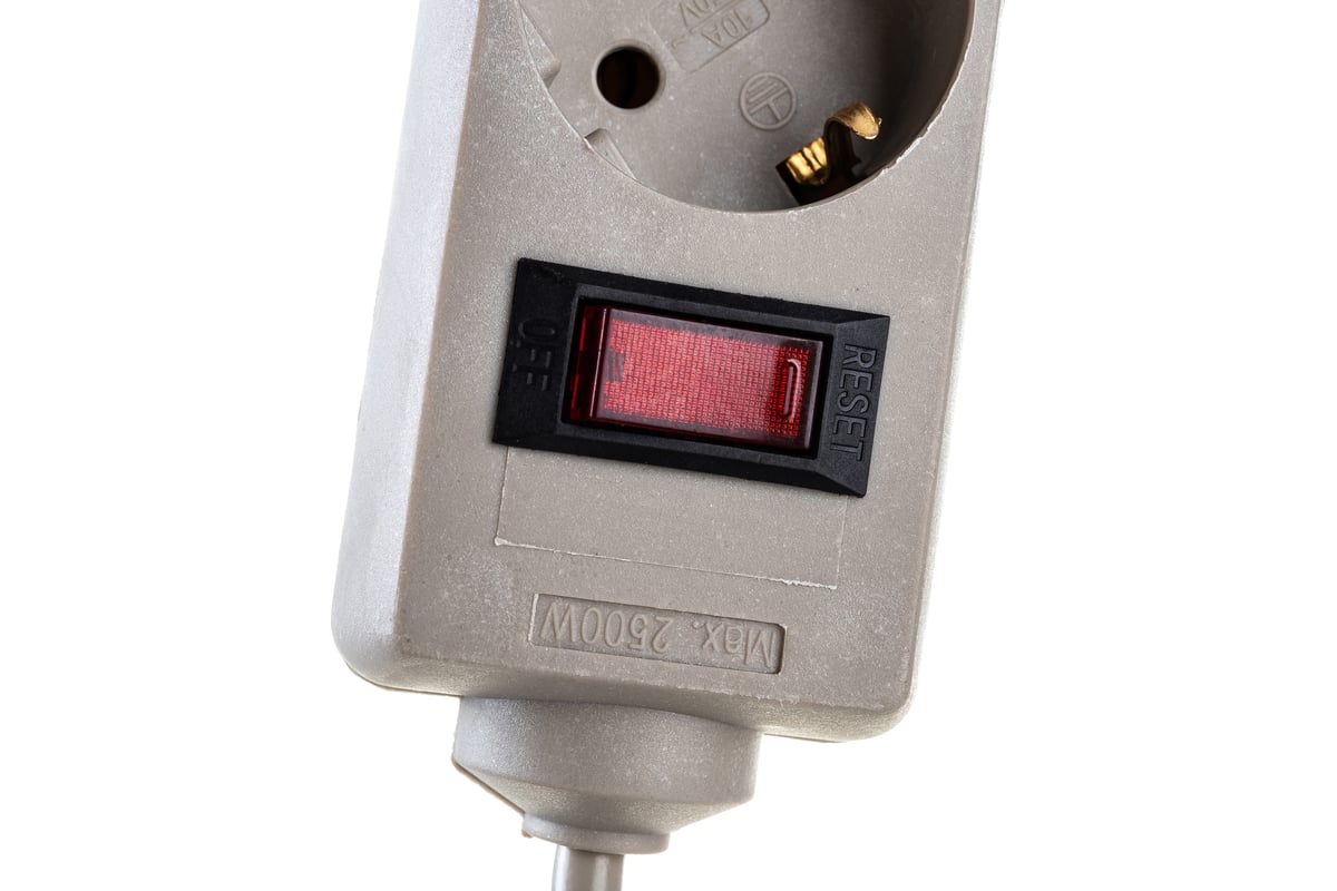 Сетевой фильтр ExeGate SP-5-1.8G 5 евро с заземлением, 1.8м ...