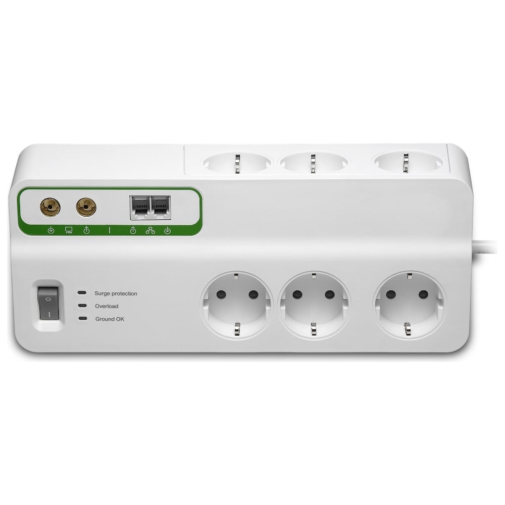 Сетевой фильтр APC Performance SurgeArrest 6 outlets with Phone & Coax ...
