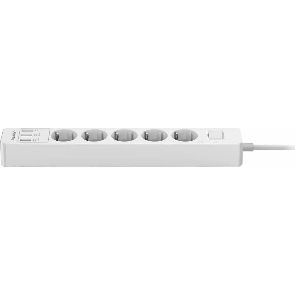 Сетевой фильтр Harper удлинитель UCH-510 White H00003207 - выгодная ...