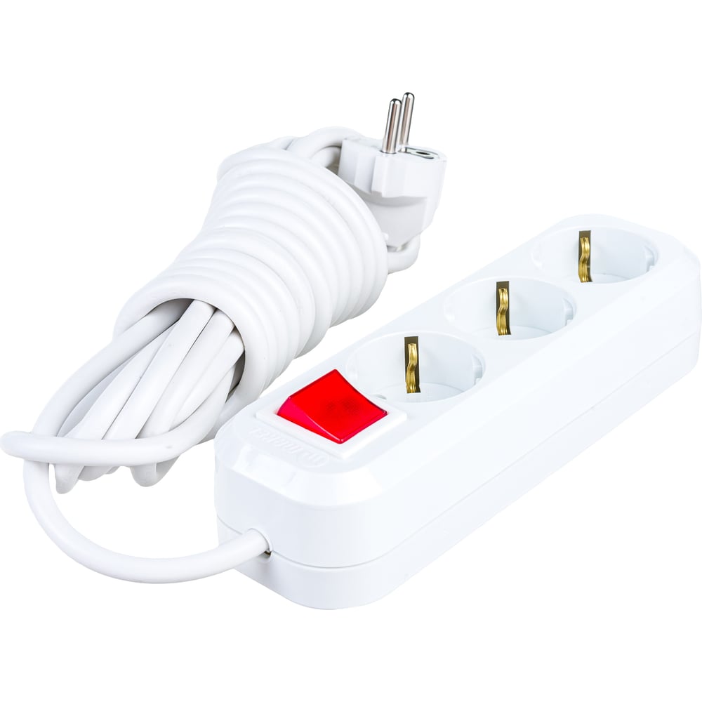 Удлинитель с заземлением и выключателем 3х5 м Makel 214 MGP214 - выгодная цена, отзывы ...