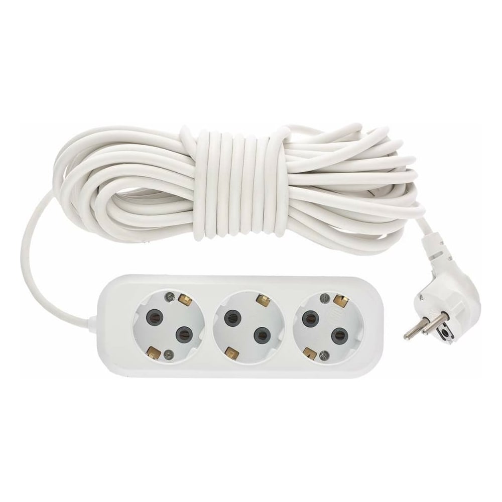 Бытовой удлинитель Stern серия УХз-10-305, с заземлением, 5м, 3 розетки ...