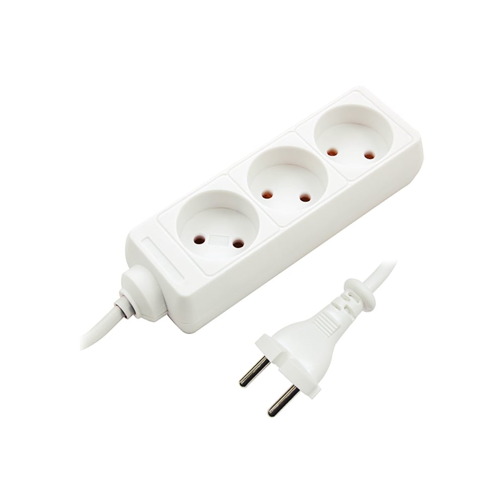 Удлинитель без заземления (3 розетки; 5 м) СТАРТ S 3x5 - выгодная цена ...