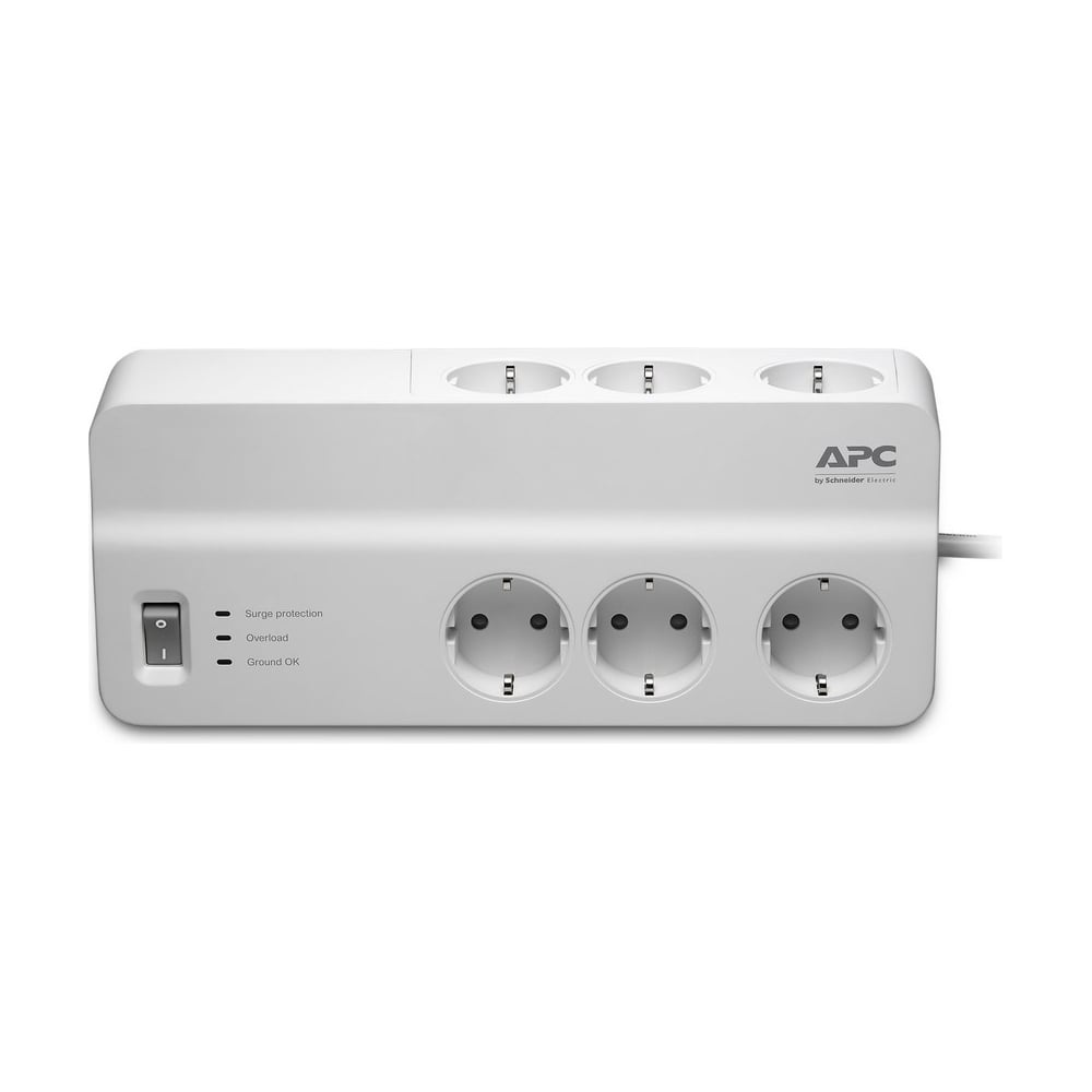 Сетевой фильтр APC Essential SurgeArrest 6 outlets 230V, 2m, 10A PM6-RS ...