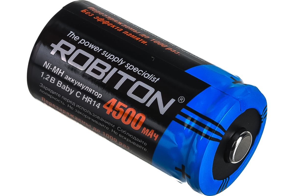 Аккумулятор ROBITON 4500MHC-2 BL2 (2шт) 8797 - выгодная цена, отзывы ...